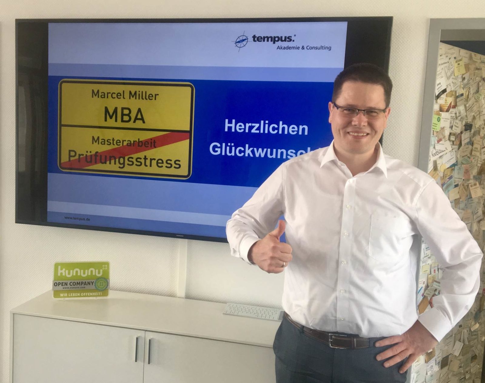 Marcel Miller ist Geschäftsführer – tempus GmbH